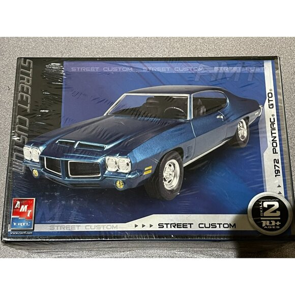 Amt | Toys | Amt Ertl Street Customs 972 Pontiac Gto 125 Model Kit ...